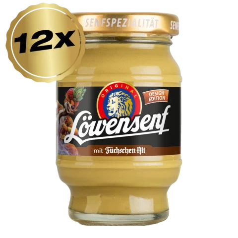 Löwensenf Senfspezialität Altbier 12x100ml Tönnchen kaufen